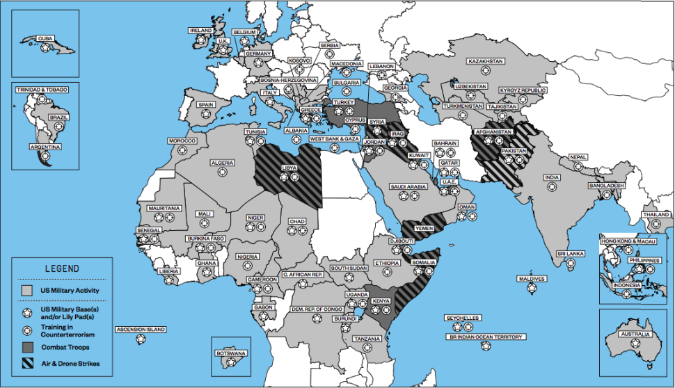 Where in the World Is the U.S. Military? Everywhere! | Stop the War