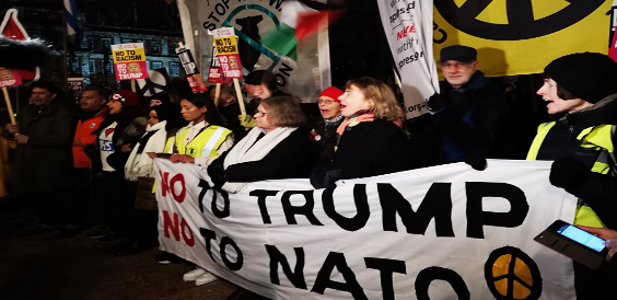 “Let Us Through”: Police Fail to Thwart No to Trump – No to NATO ...
