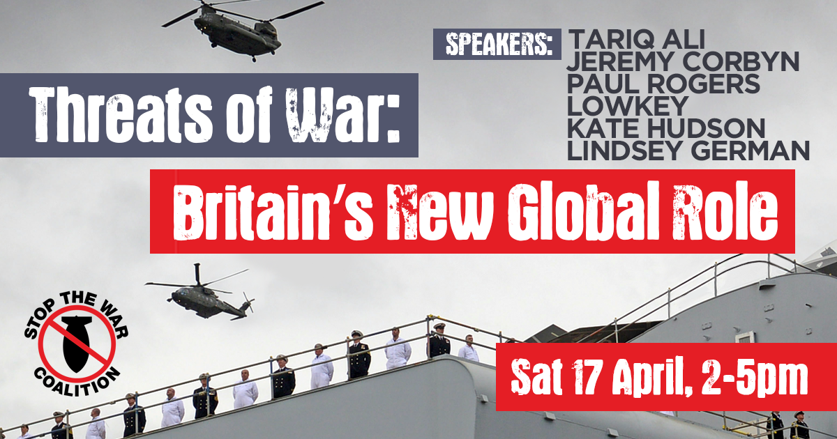 Watch: Threats of War – Britain’s New Global Role Conference Opening ...