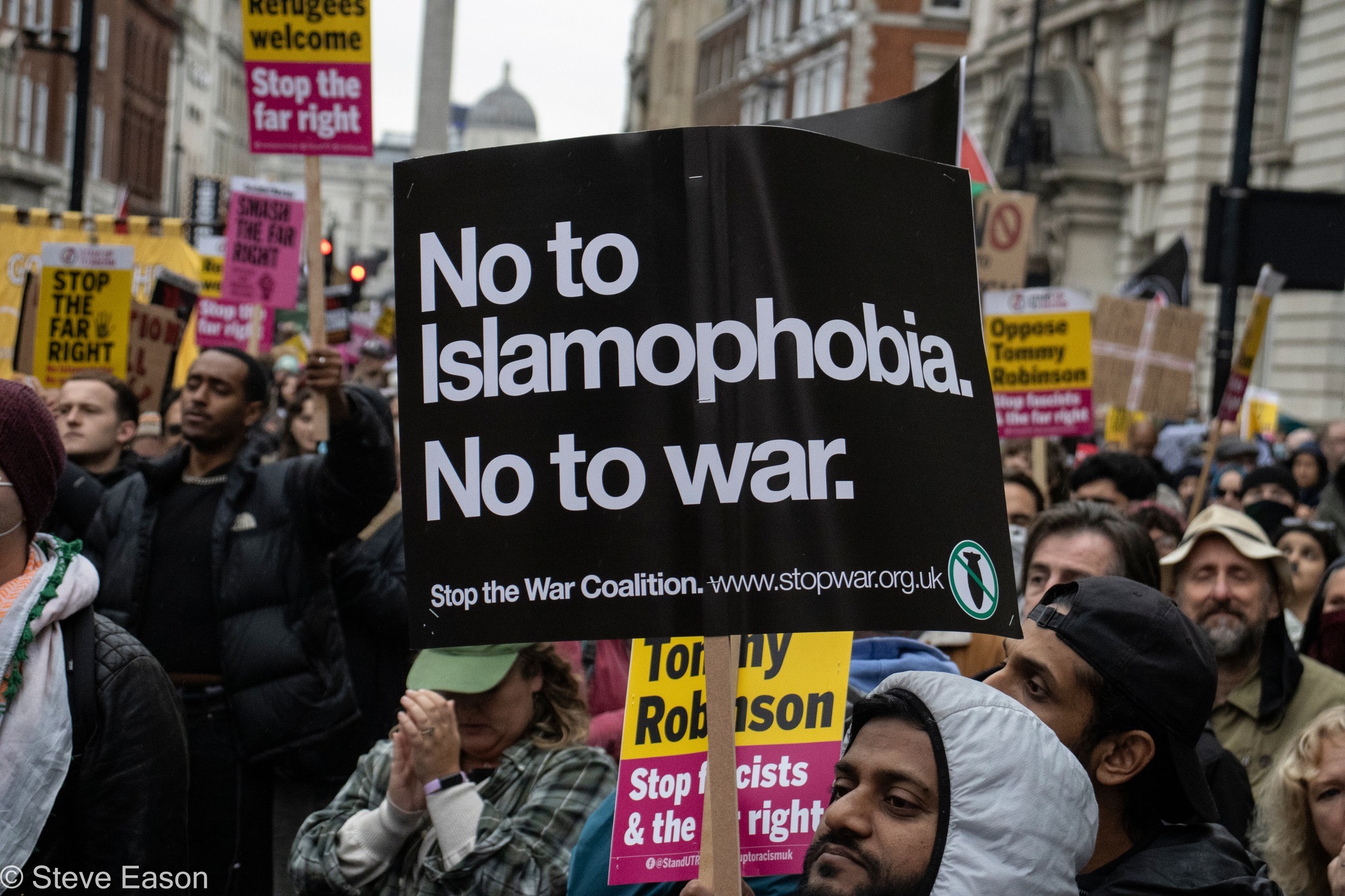 Thousands stand up against Robinson’s hate march, racism and ...